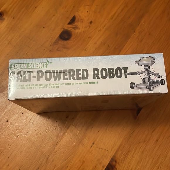 green science | Toys | New In Box Green Science Salt Powered Robot Kit ...